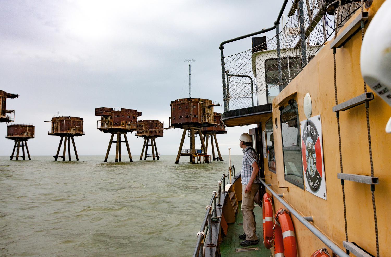 Inside The Maunsell Sea Forts In England